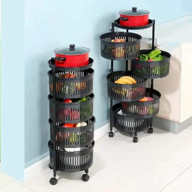 Hard plastic Rotating rack - Joy Households